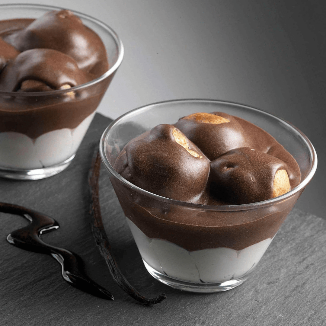 Profiteroles Glass - Bindi Desserts – Pacific Unlimited, Inc.